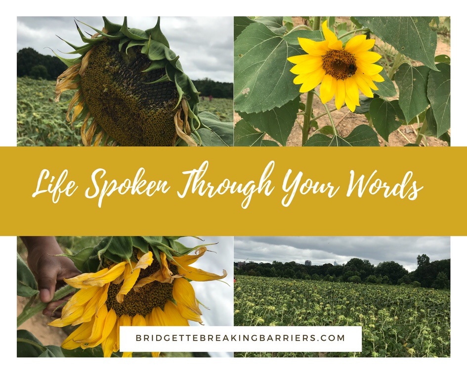Life Spoken through Your Words